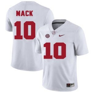 Men's Alabama Crimson Tide #10 Austin Mack Football Jersey - Stadium ...